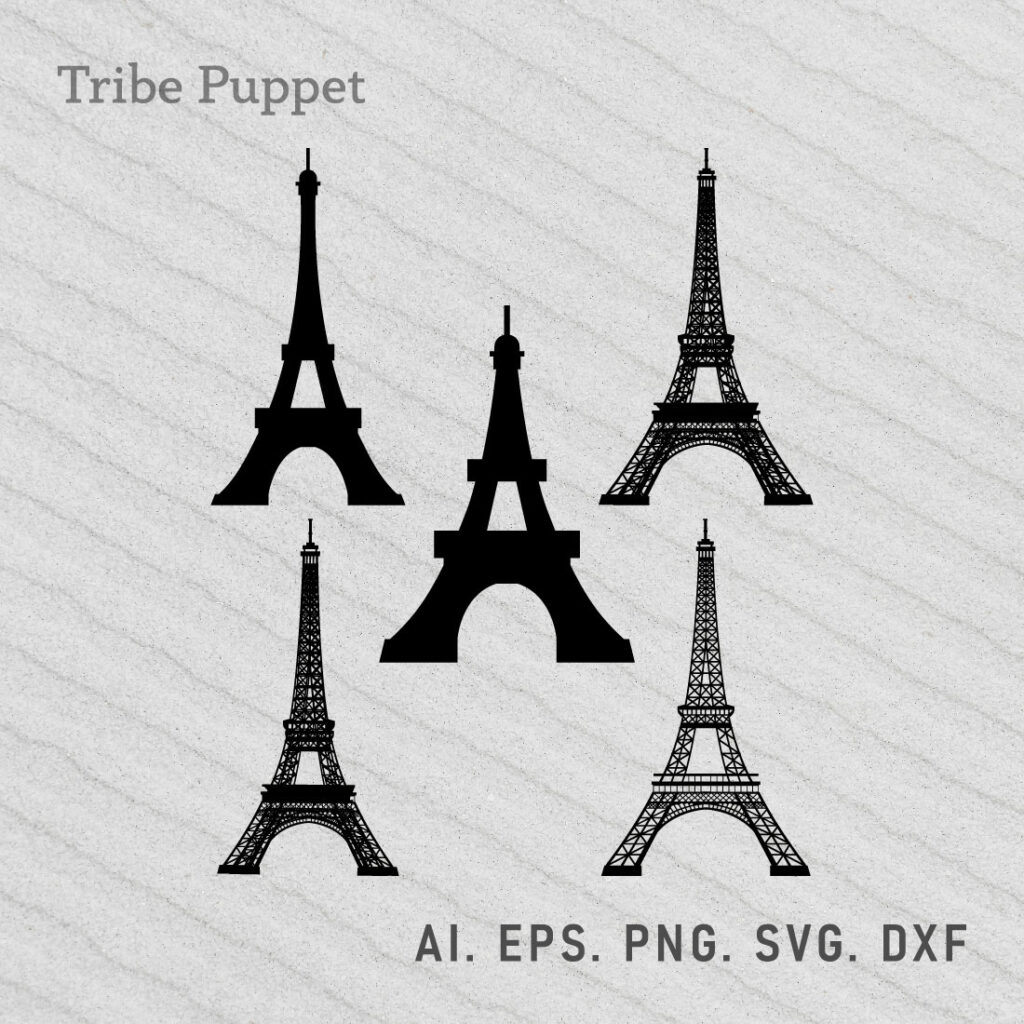 Paris SVG - MasterBundles