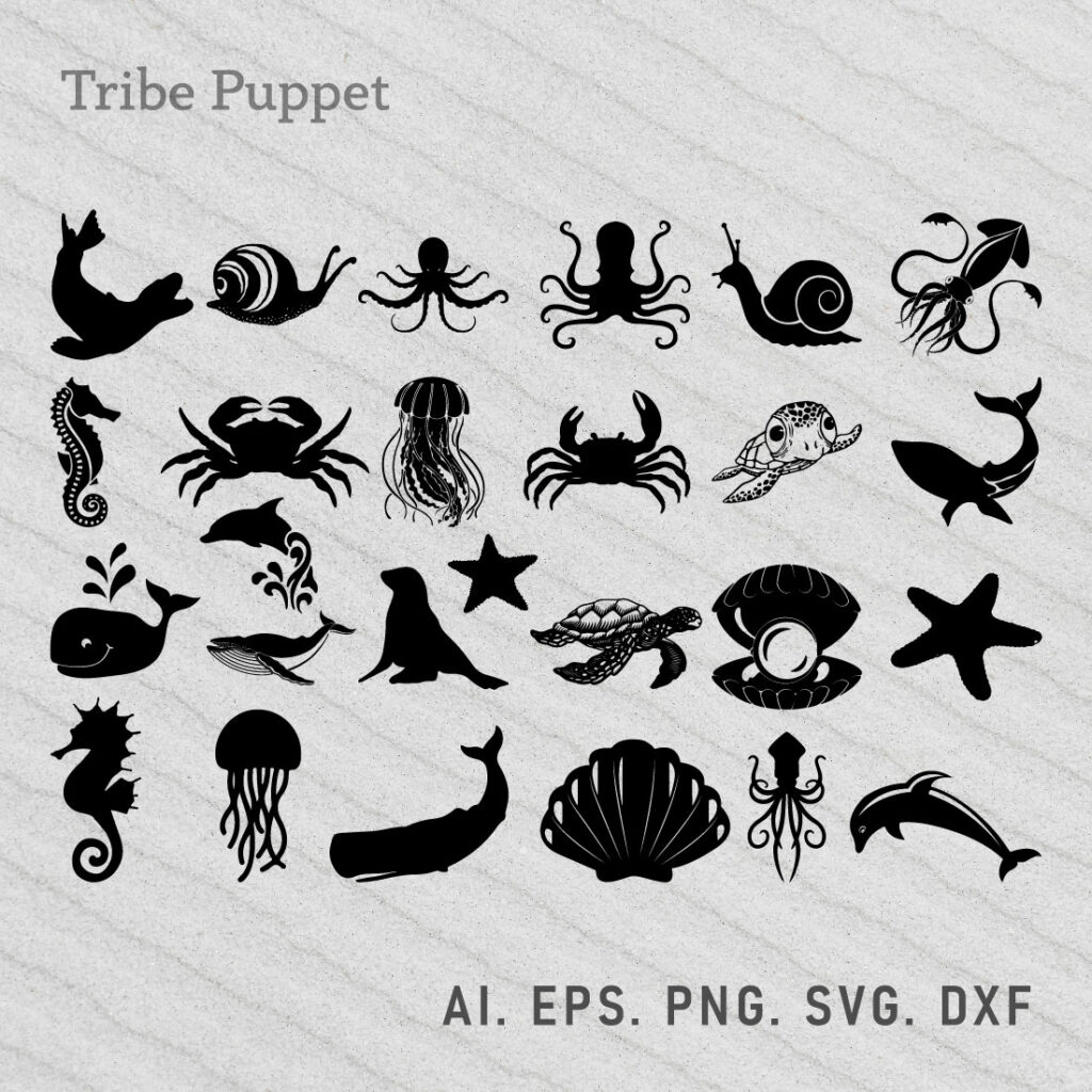 Marine Life SVG - MasterBundles