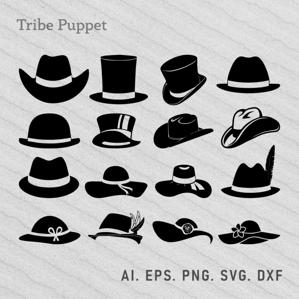 Hat SVG Set - MasterBundles