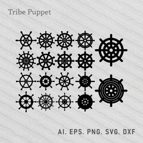Ship Wheel SVG - MasterBundles