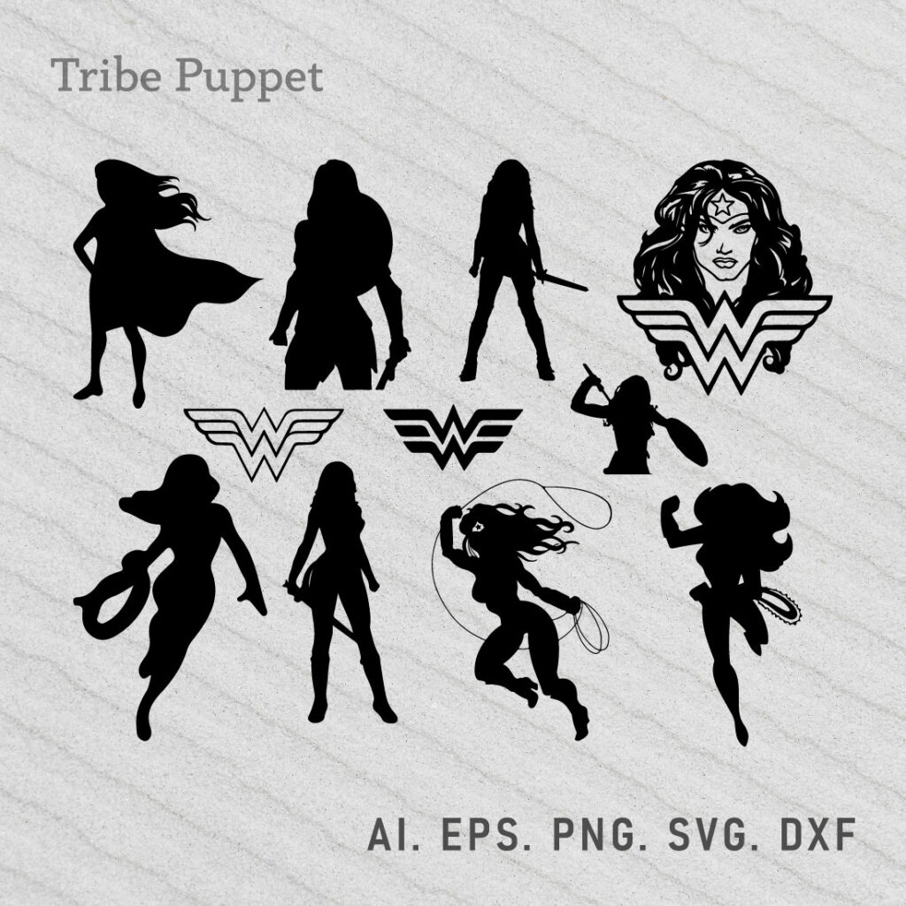 Wonder Woman SVG - MasterBundles