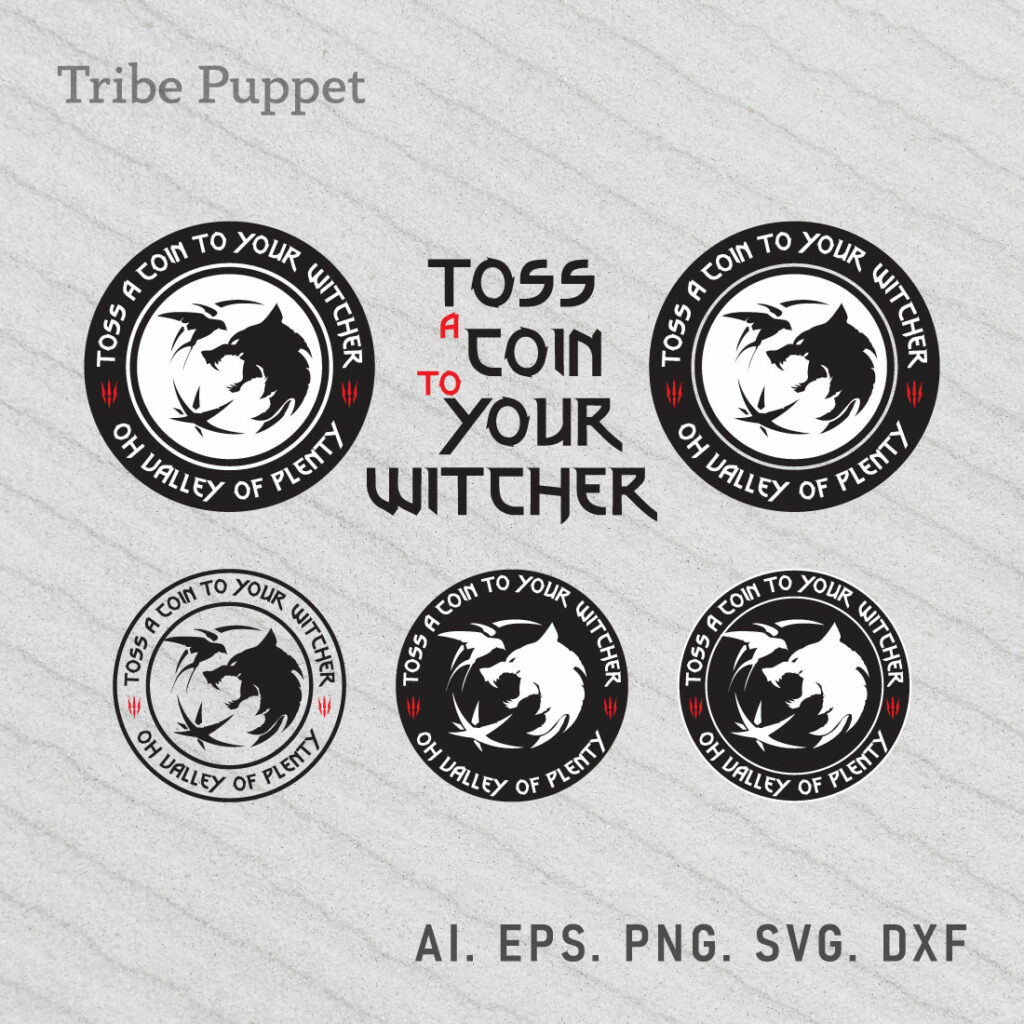 The Witcher Vector Set - MasterBundles