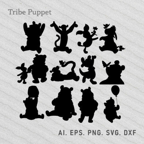 Pooh SVG - MasterBundles