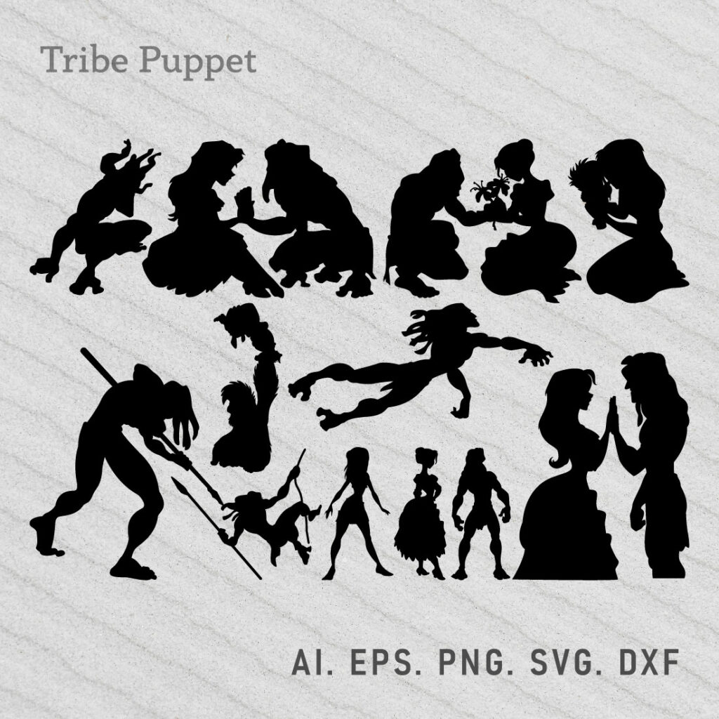 Disney Tarzan Vector Set - MasterBundles