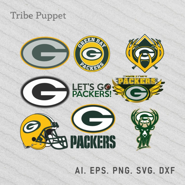 Green Bay Packers Logo SVG Set - MasterBundles