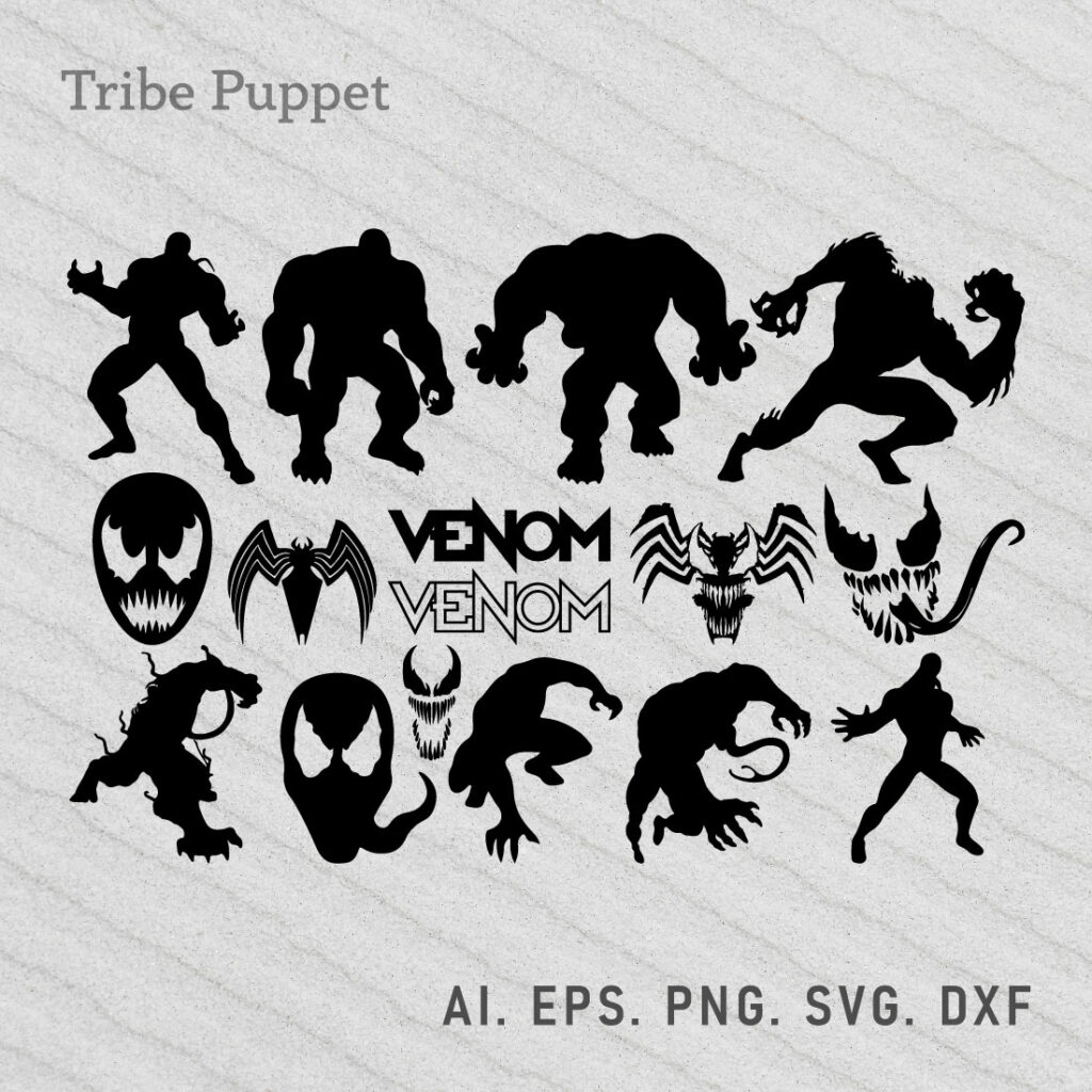 Venom SVG - MasterBundles