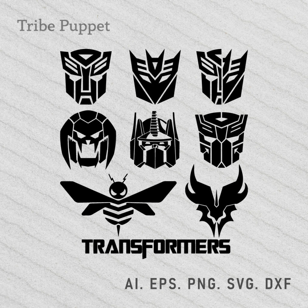 Transformers Symbol Vector Set - MasterBundles
