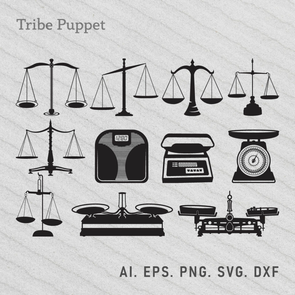 Weight Scale Vector Set - MasterBundles