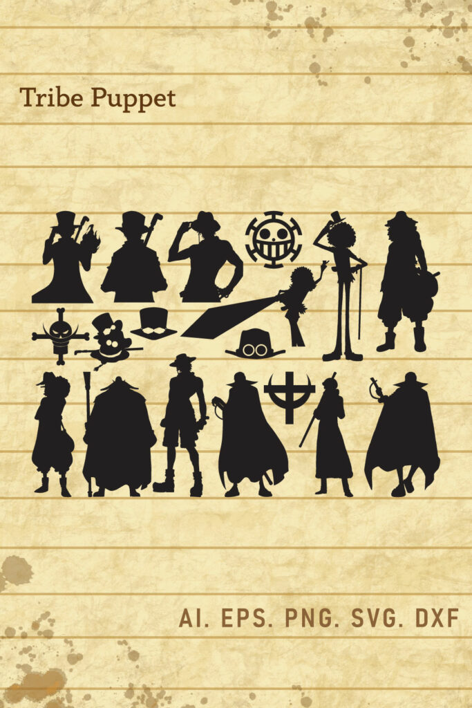 One Piece Vector set 2 - MasterBundles