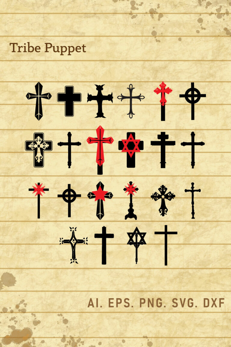 Cross Vector Set - MasterBundles