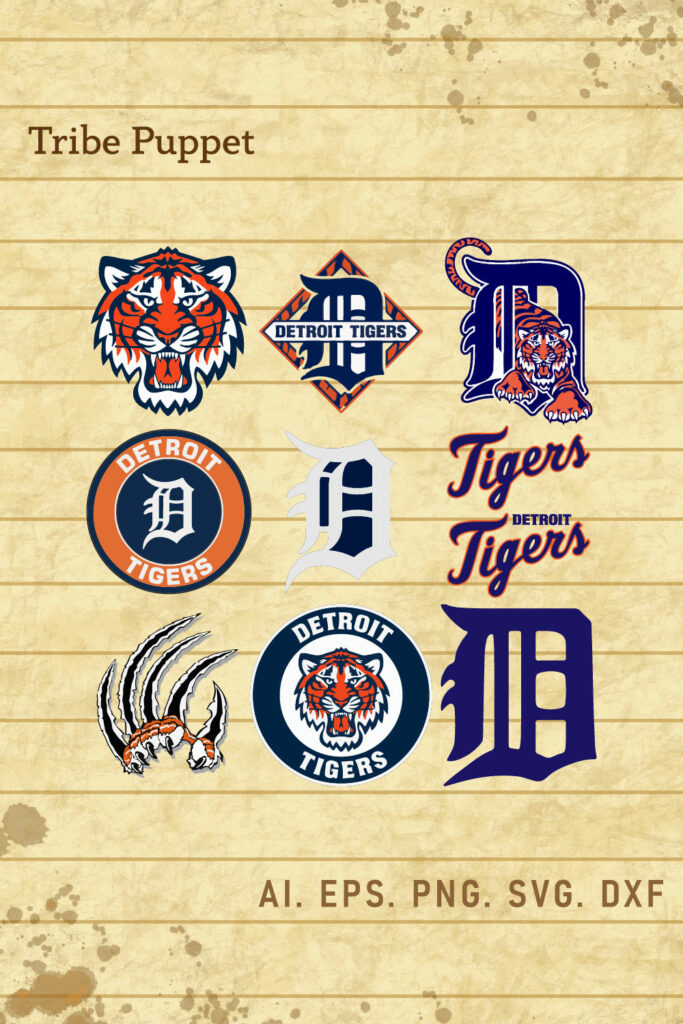 Detroit Tigers Logo Svg - MasterBundles