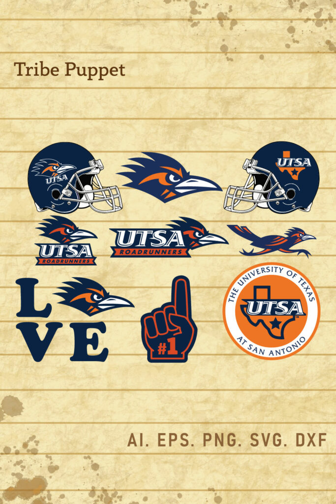 UTSA Roadrunners Logo SVG - MasterBundles