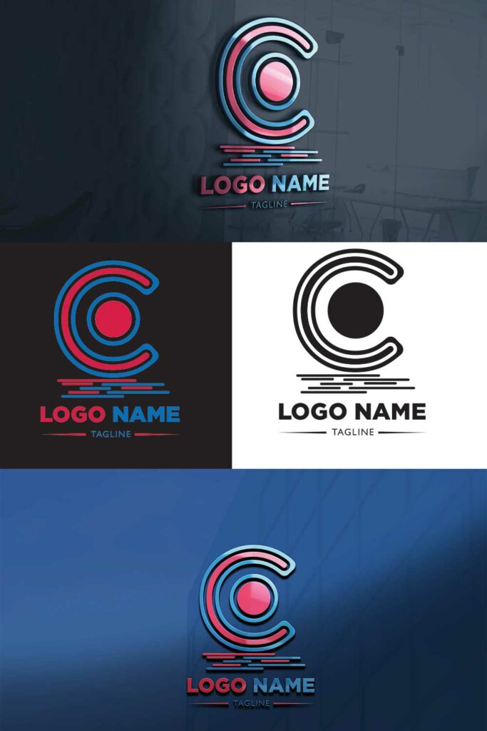 C Letter Logo Template - MasterBundles