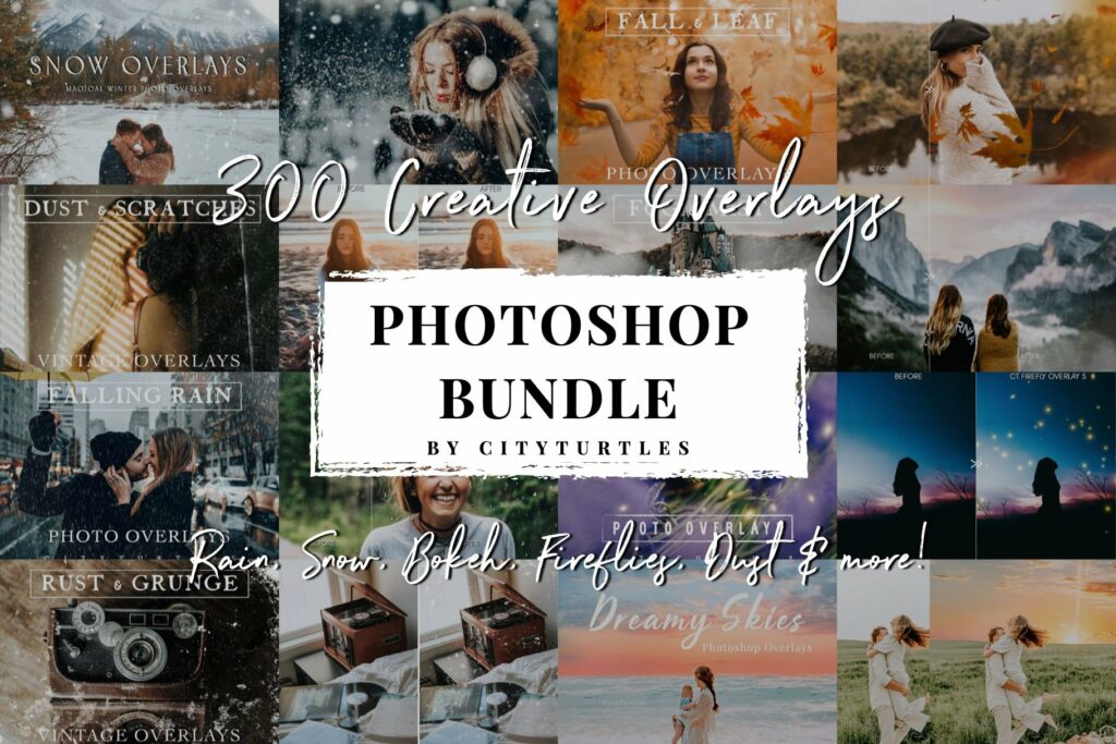 MEGA PHOTOSHOP OVERLAY BUNDLE – MasterBundles