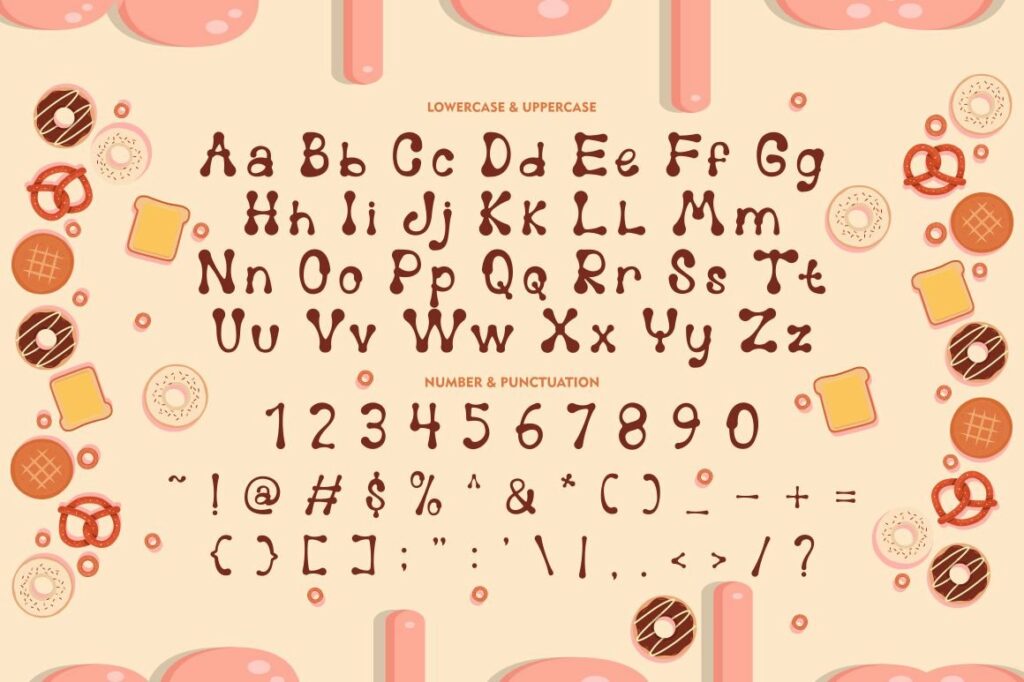 Melting Dessert - Display Font – MasterBundles
