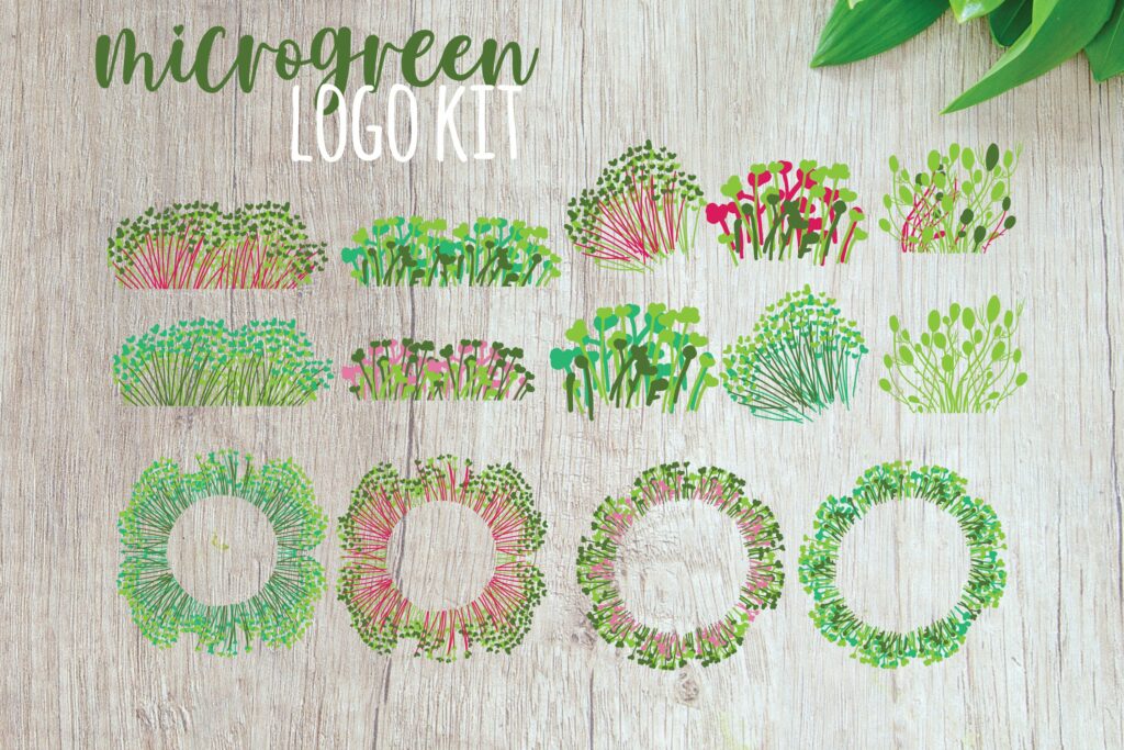 Microgreen logo kit – MasterBundles