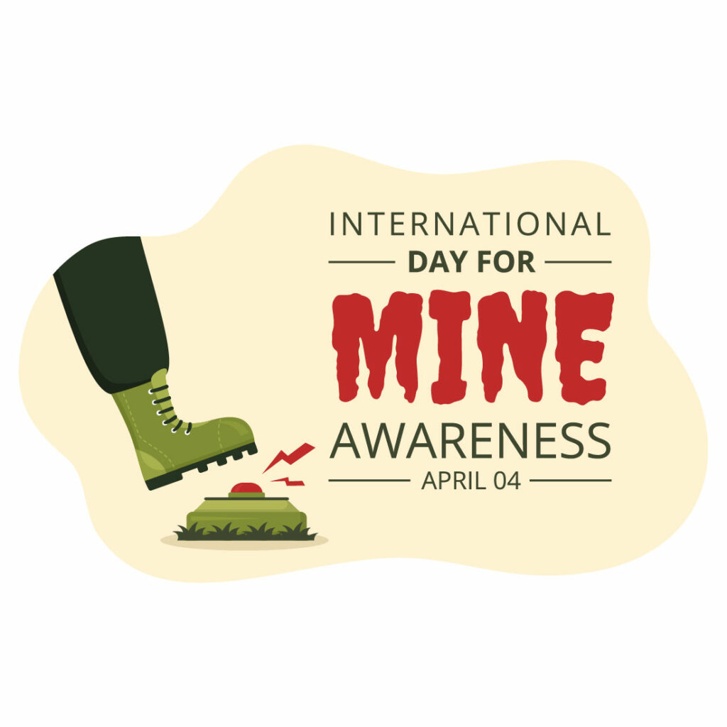 10 International Mine Awareness Day Illustration - MasterBundles