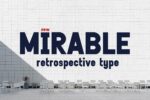 Mirable - Retrospective 1980s Type – MasterBundles