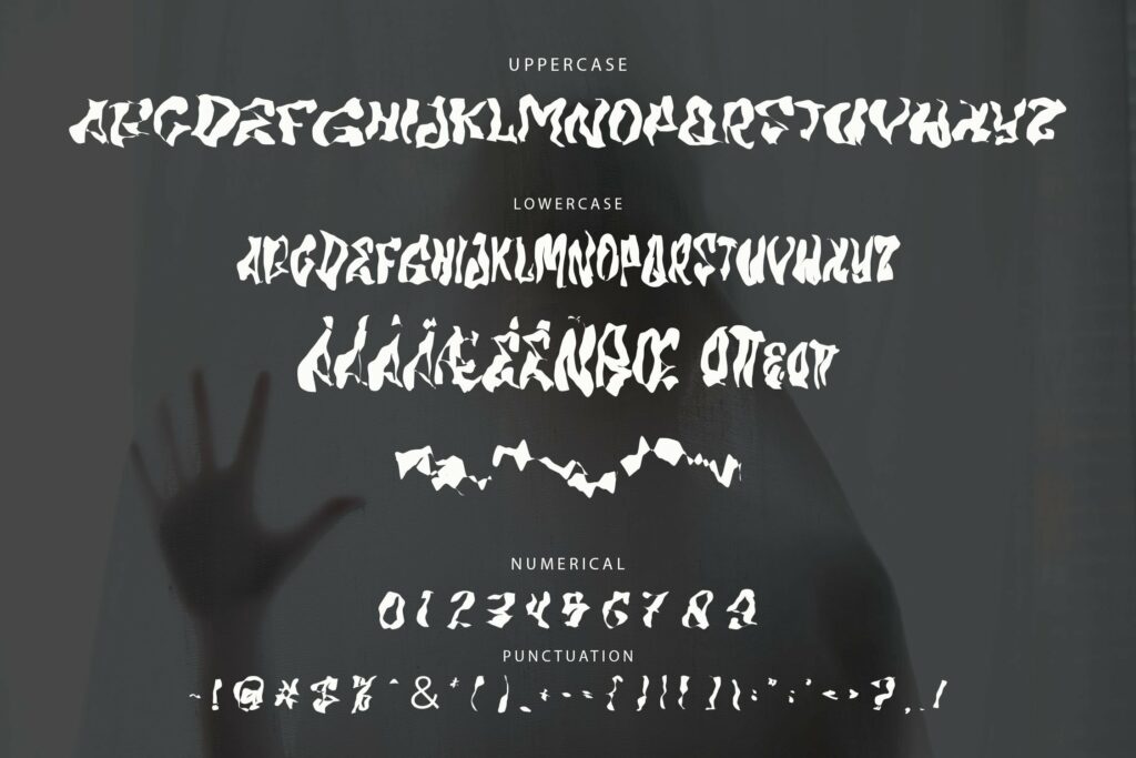 MIRAGE - Halloween Horror Font – MasterBundles