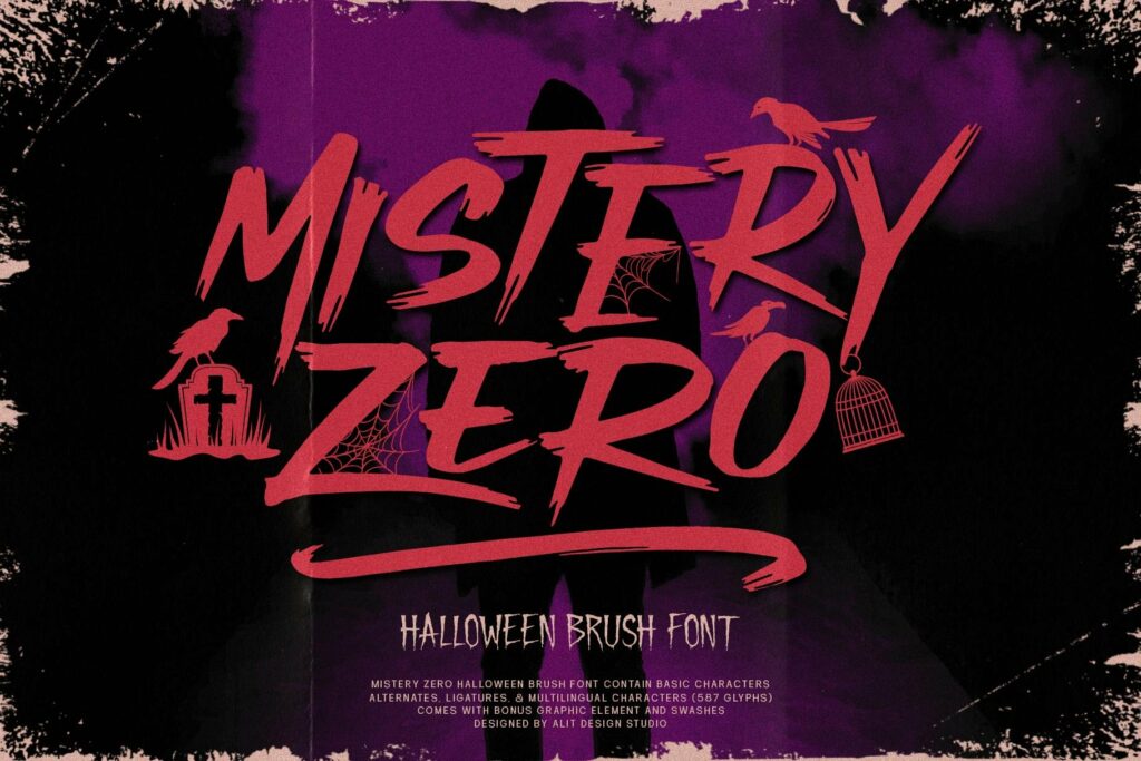 Mistery Zero Typeface – MasterBundles