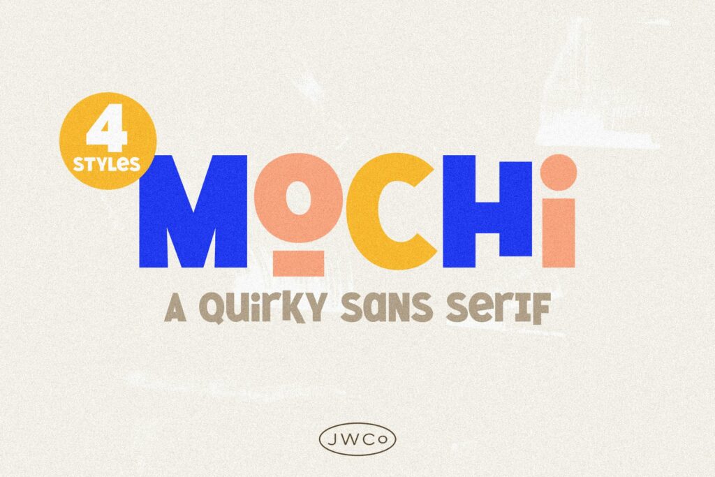 Mochi | A Quirky Sans (4 Styles) – MasterBundles