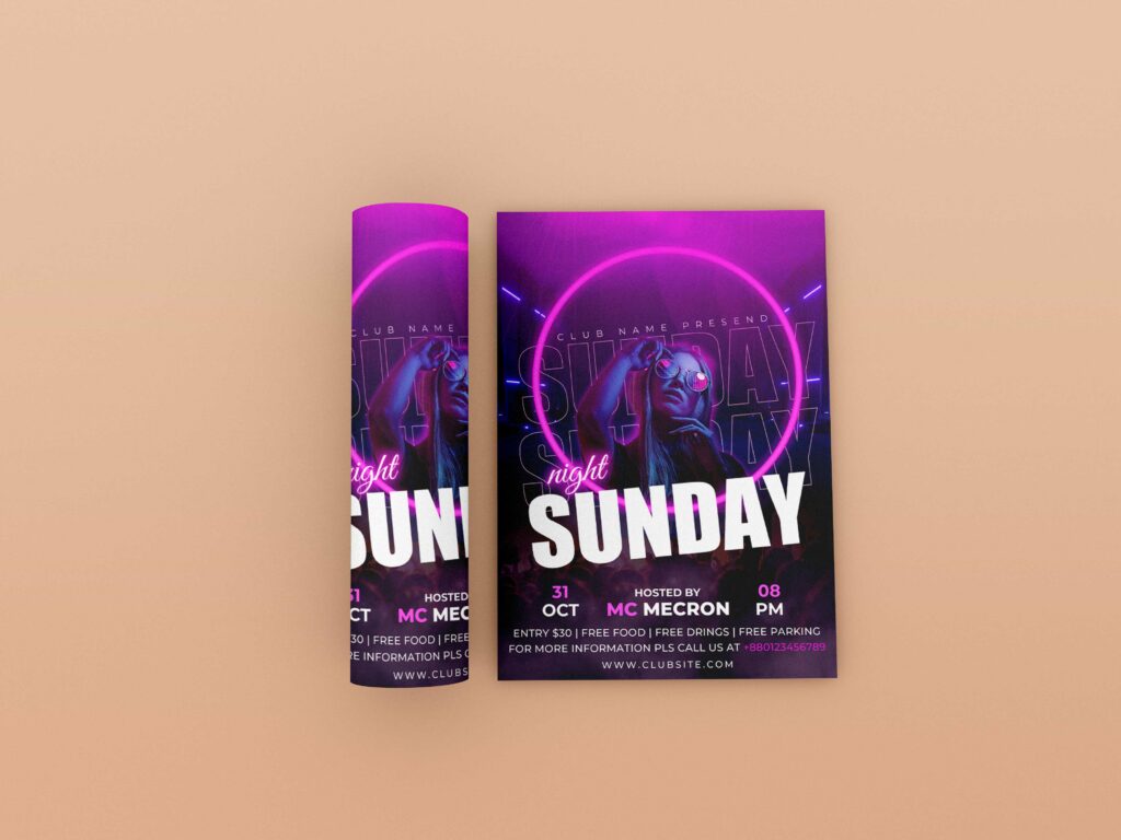 Creative party Flyer design Templet - MasterBundles