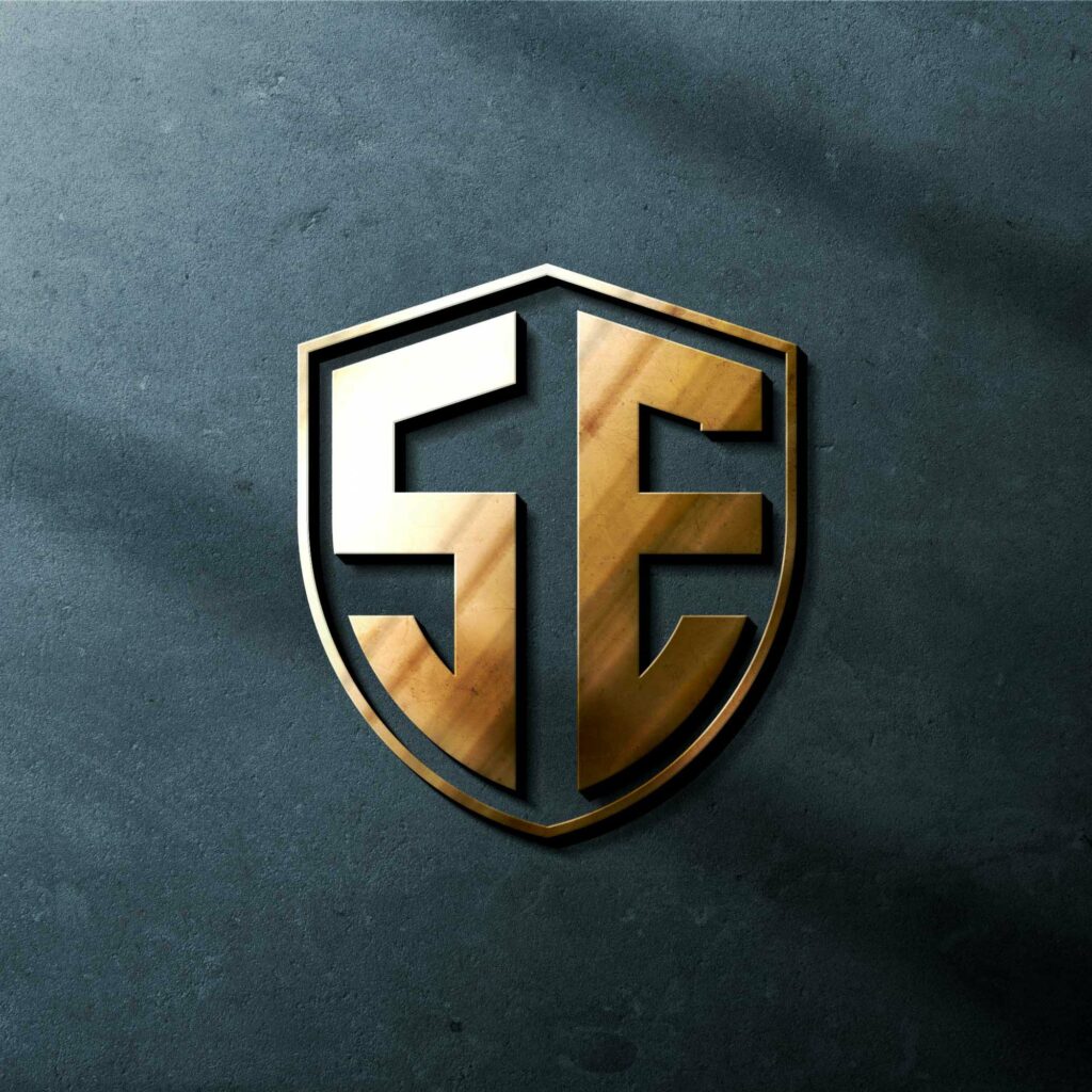 SE Letter Logo Design - MasterBundles