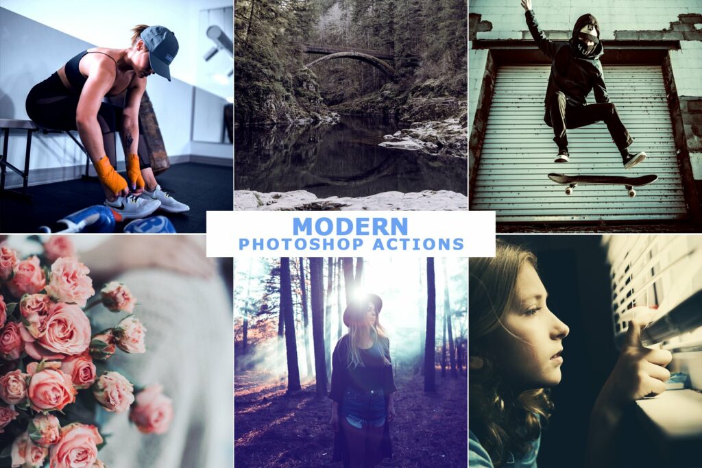 400 Modern Photoshop Actions SALE – MasterBundles