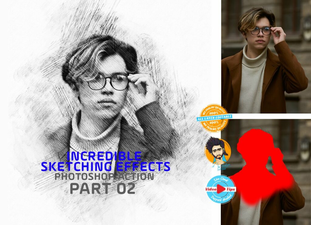 Modern Pencil Sketch – MasterBundles
