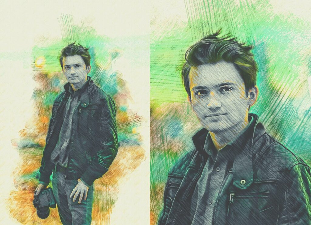 Modern Pencil Sketch – MasterBundles