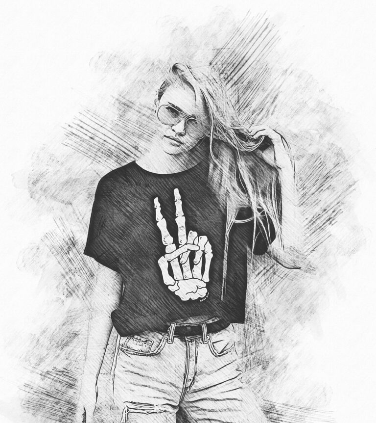 Modern Pencil Sketch – MasterBundles