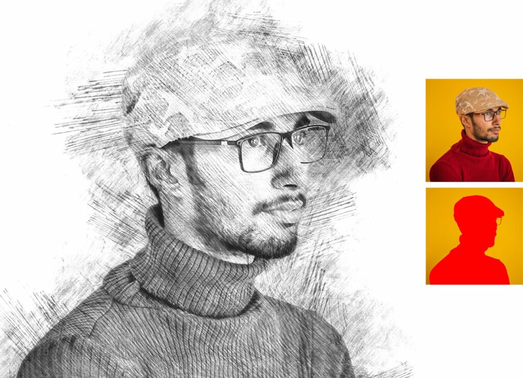 Modern Pencil Sketch – MasterBundles