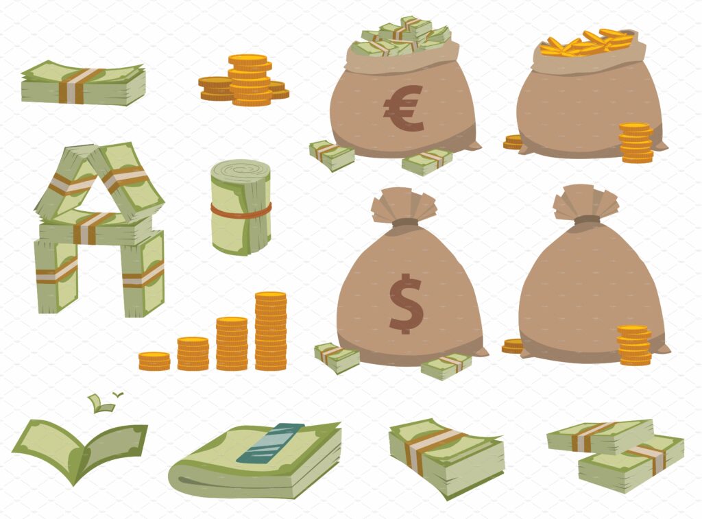 Money symbols vector set – MasterBundles