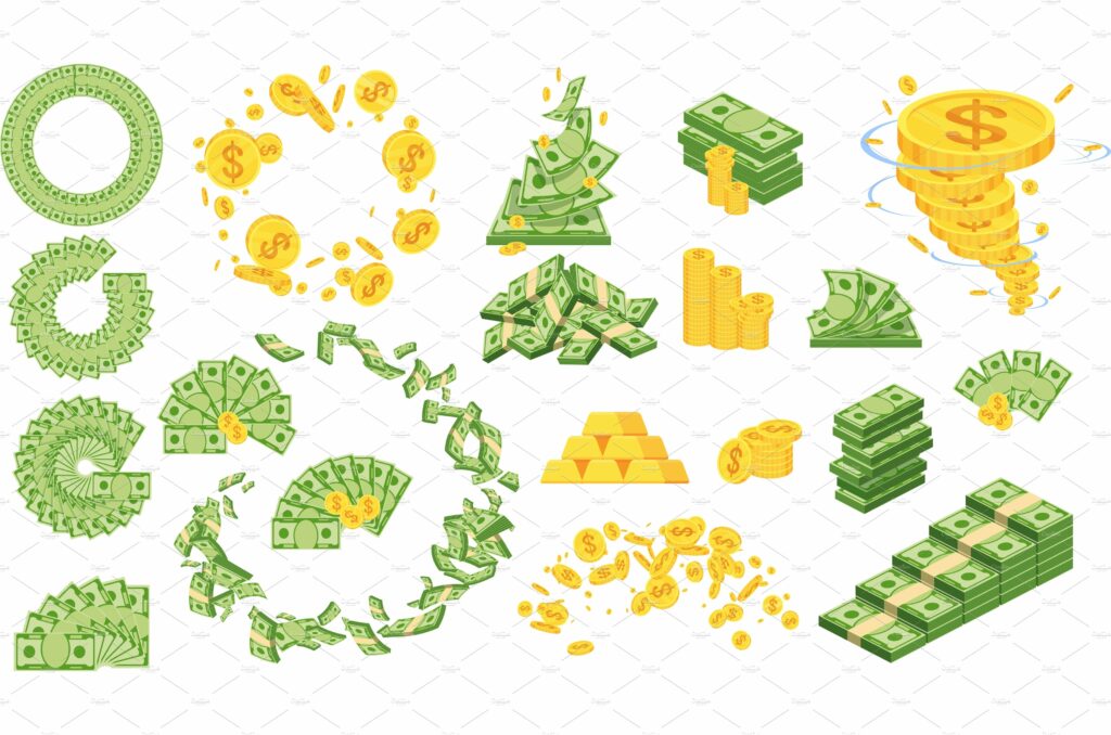 Huge packs of paper money – MasterBundles