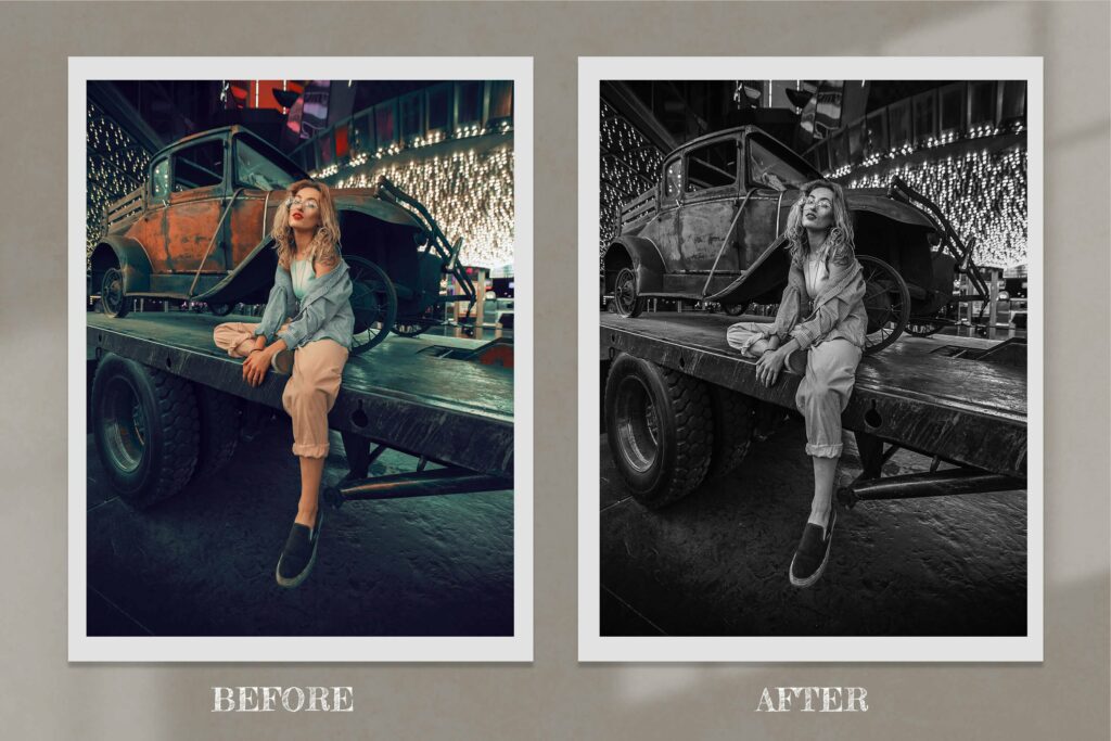 Monochrome Lightroom Photoshop LUT – MasterBundles