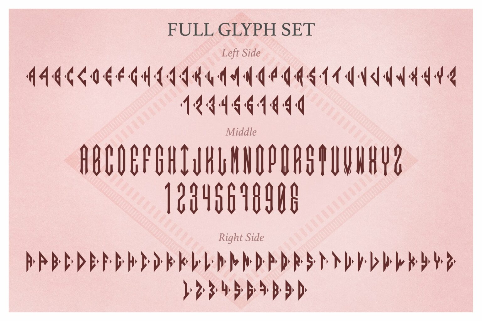 Diamond Monogram Creator & Frames – MasterBundles