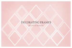 Diamond Monogram Creator & Frames – MasterBundles
