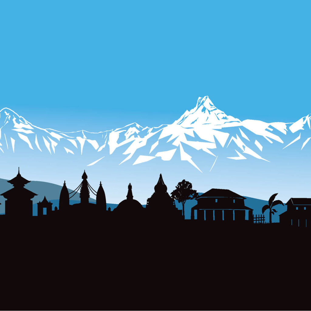 Mountaion nepal - MasterBundles