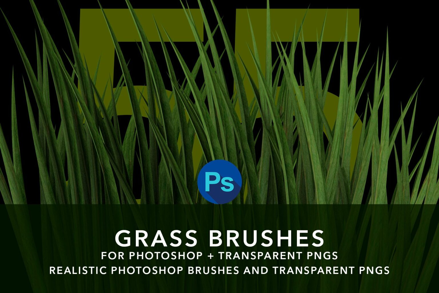 MS Grass Brushes – MasterBundles