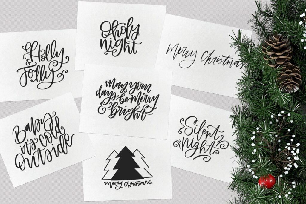 Christmas Symbols Font - Volume 2 – MasterBundles