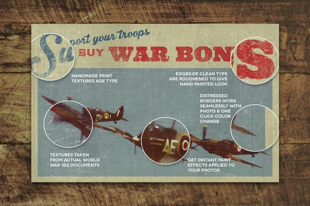 National Service - War Posters Kit – MasterBundles