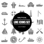 Nautical Icon Set - MasterBundles
