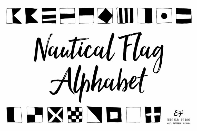 Nautical Flag Alphabet – MasterBundles