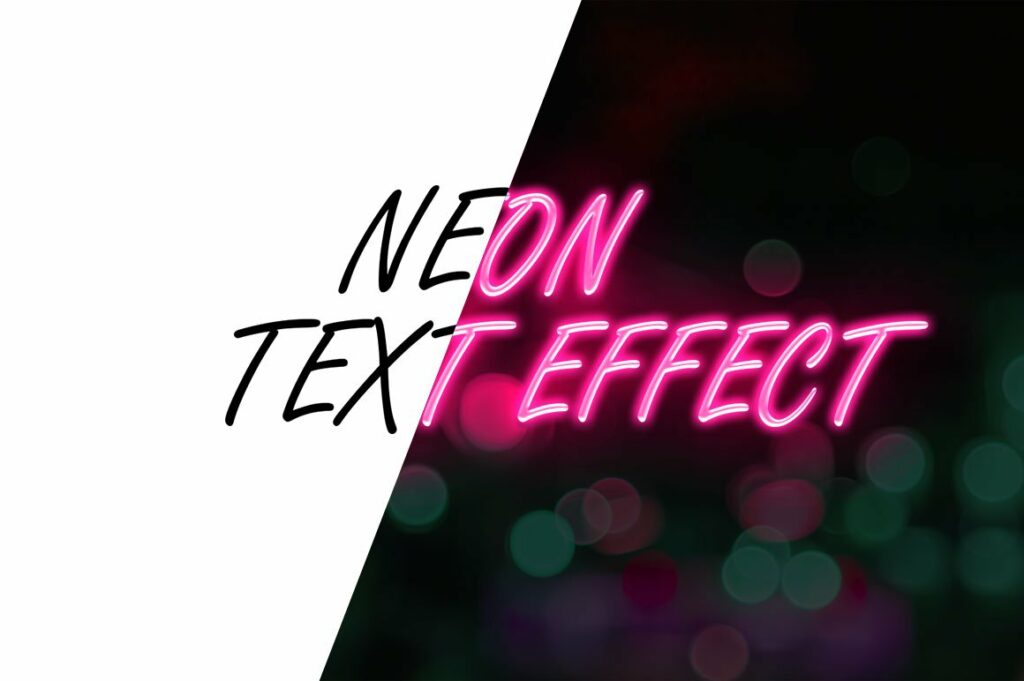 Neon Photoshop Action – MasterBundles