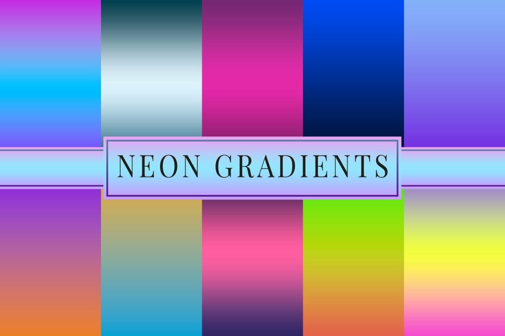 Neon Gradients – MasterBundles