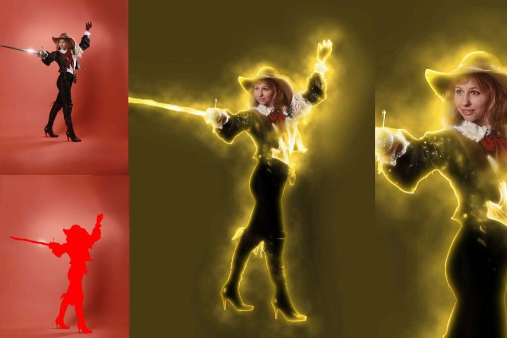 Neon Light Photo Effect – MasterBundles