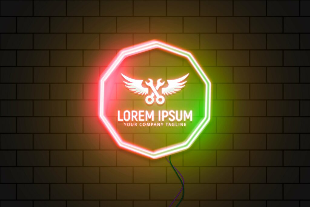 Neon Text & Logo Effect – MasterBundles