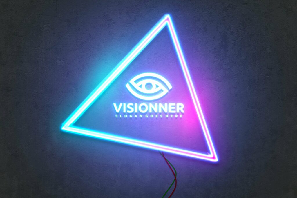 Neon Text & Logo Effect – MasterBundles