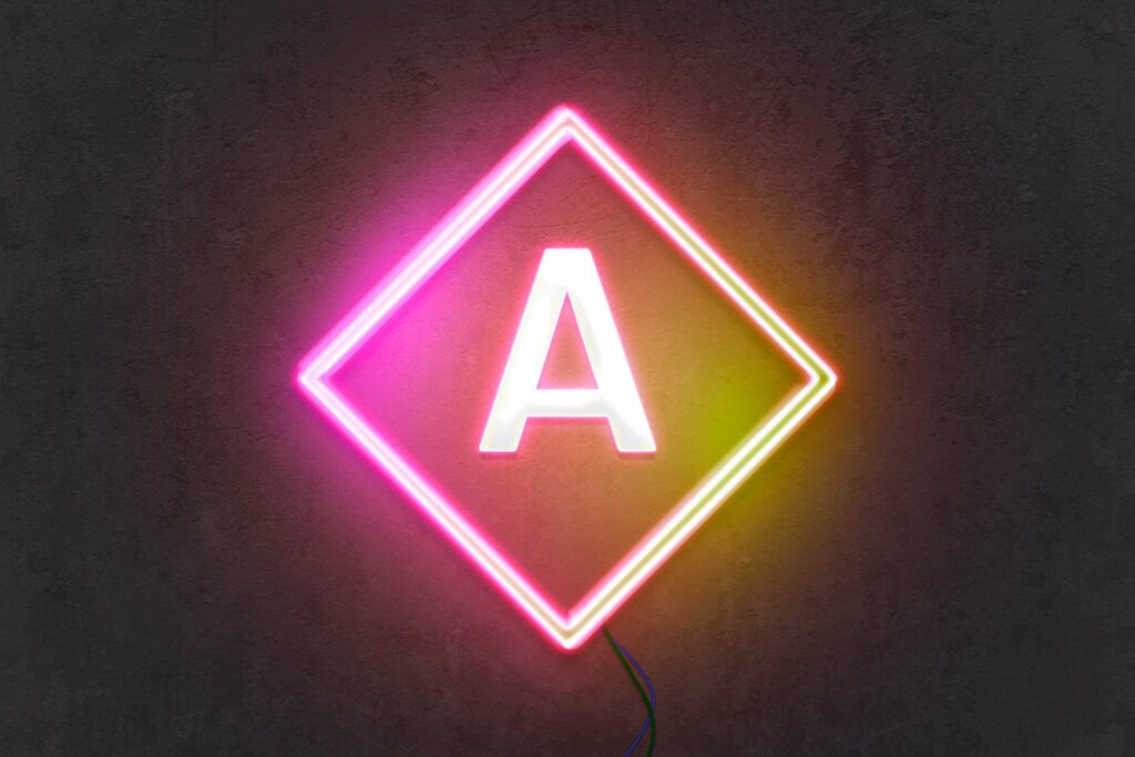 Neon Text & Logo Effect – MasterBundles