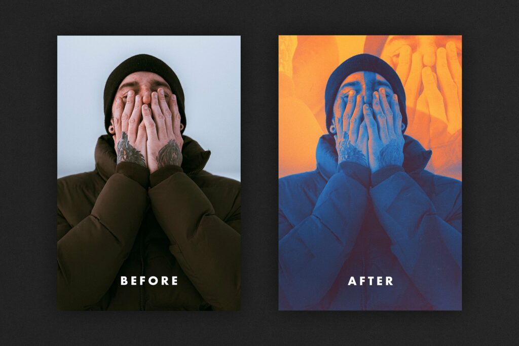 Neon Negative Photo Effect – MasterBundles